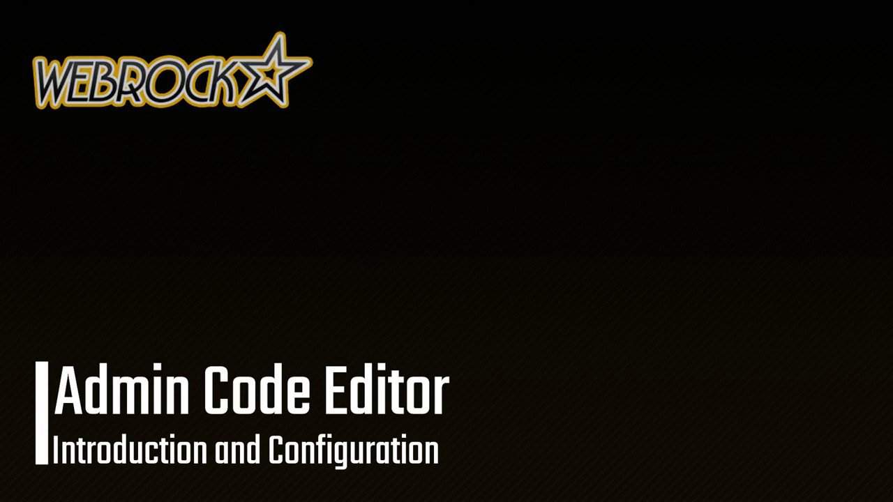 Admin Code Editor Wordpress Plugin Introduction And Configuration